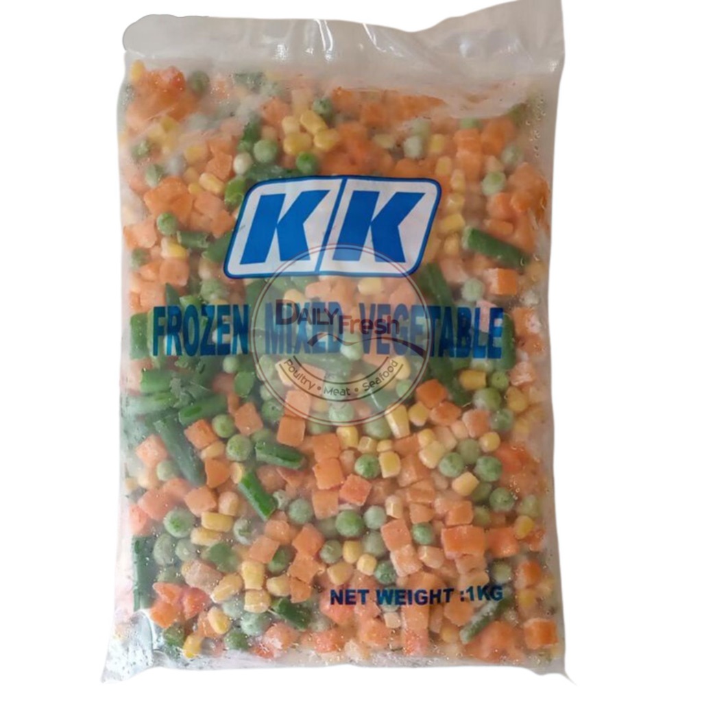 Jual KK SAYURAN BEKU | MIX VEGETABLE | VEGGIES 1KG | Shopee Indonesia