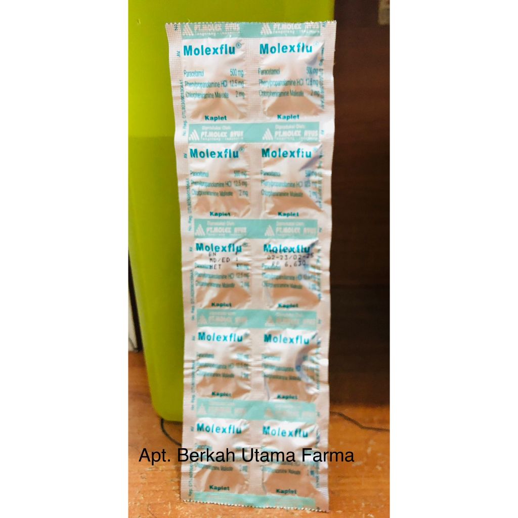 Jual Molexflu Strip isi 10 Tablet | Shopee Indonesia