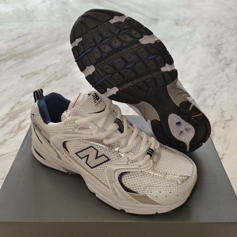 Jual New Balance NB530 White Grey Navy / Unisex Running Sneakers ...