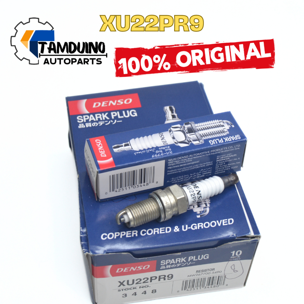 Jual [HARGA SATUAN] Spark Plug / Busi DENSO Original XU22PR9 Avanza VVT ...