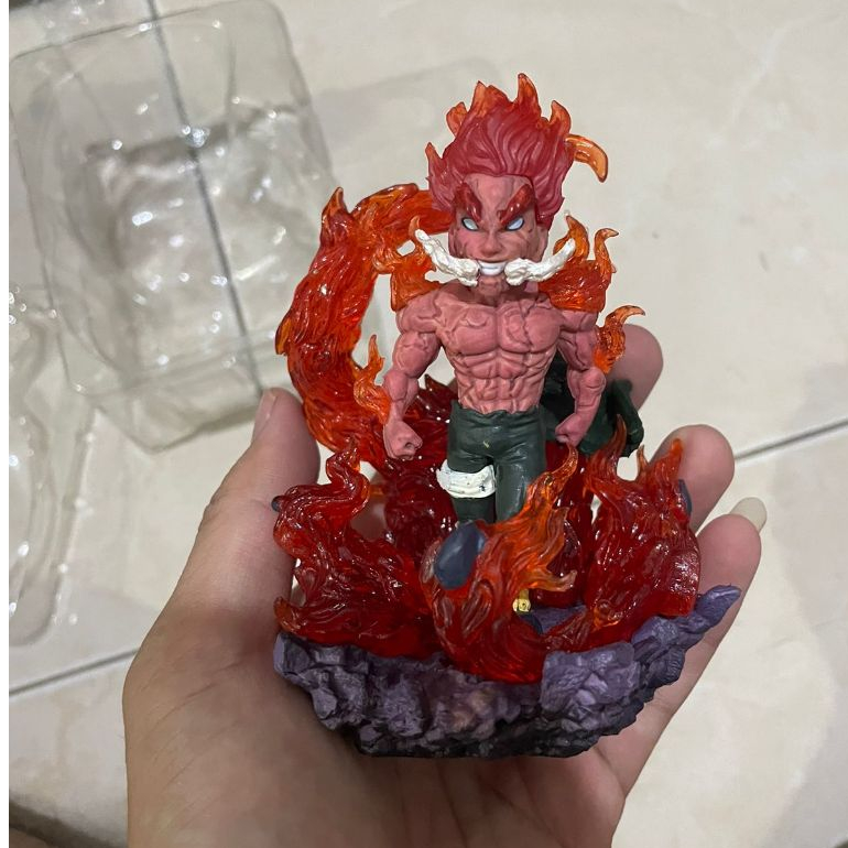 Jual Figure Guy 11cm Action Figure Naruto Might Guy Hachimon No Tonkou ...