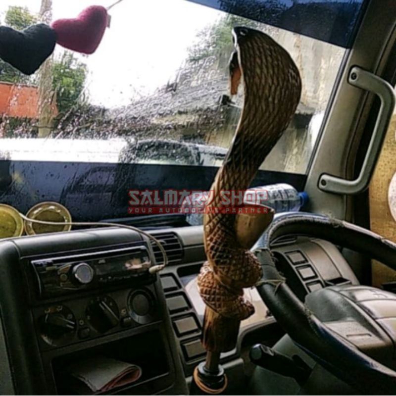 Jual TUAS PERSENELING MOTIF ULAR KOBRA 35CM SHIFT KNOB TONGKAT ...