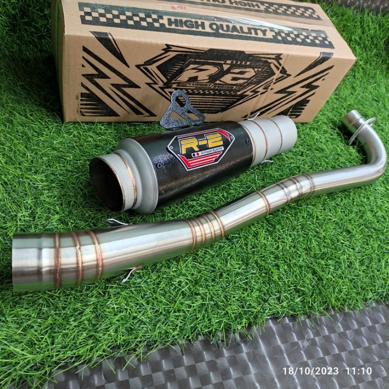 Jual Knalpot Pemasangan Standrt kompetisi BOREUP harian 110cc- 130cc ...