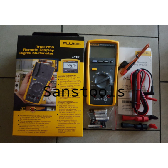 Jual Fluke 233 remote flexible digital multimeter alat tester listrik ...