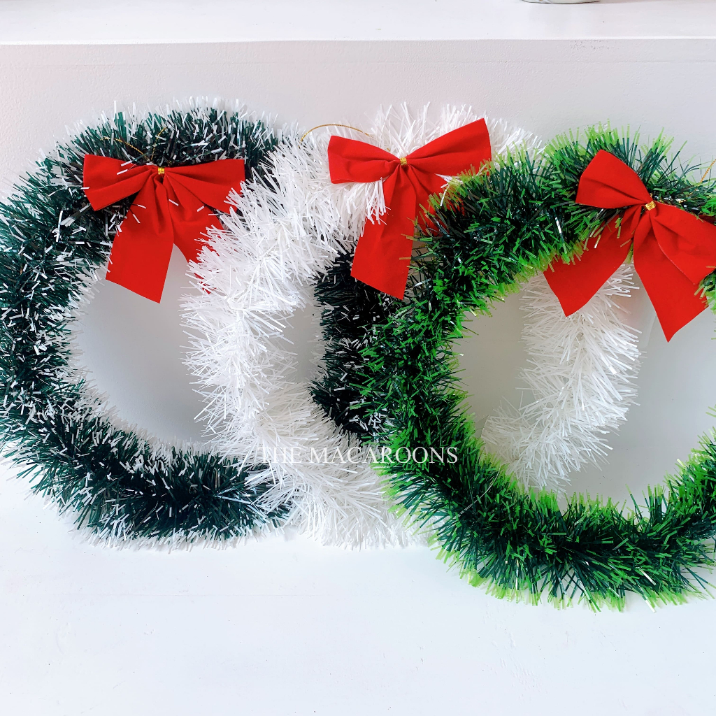 Jual Krans Natal 30cm / Hiasan Natal Dekorasi Rumah Aksesoris Pohon ... Jual Krans Natal 30cm / Hiasan Natal Dekorasi Rumah Aksesoris Pohon ...