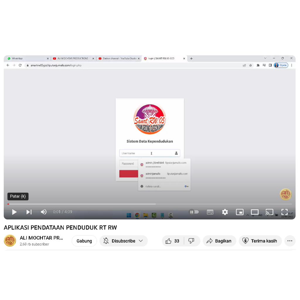 Jual APLIKASI PENDATAAN PENDUDUK RT RW | Shopee Indonesia