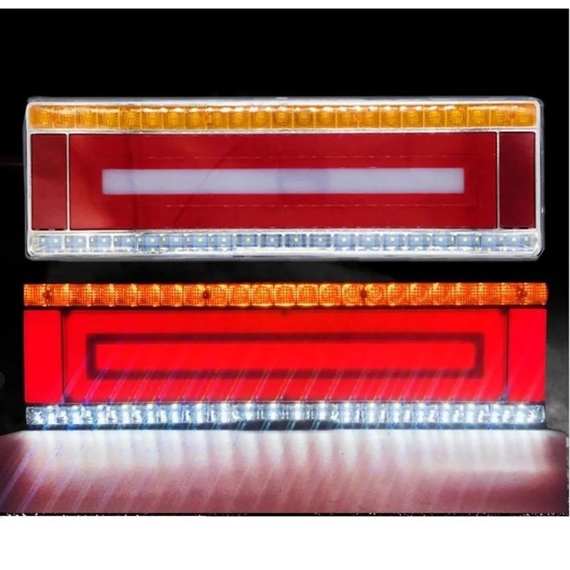 Jual Lampu Stop Lamp StopLamp Truck 24V Kotak 47CM Sein Running Lampu LED Rem Belakang Truk ...