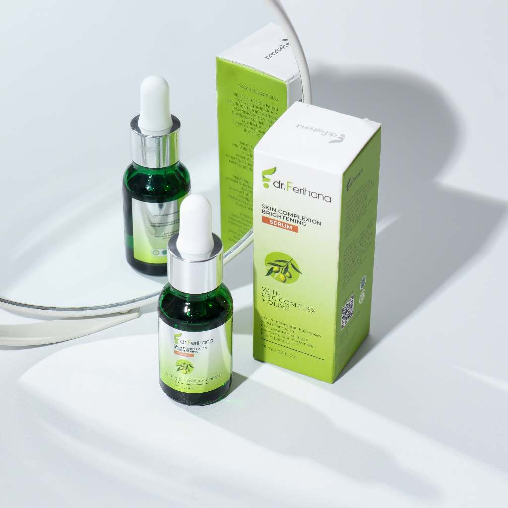 Jual Skin Complexion Brightening Serum with GEC Complex + Olive Serum ...