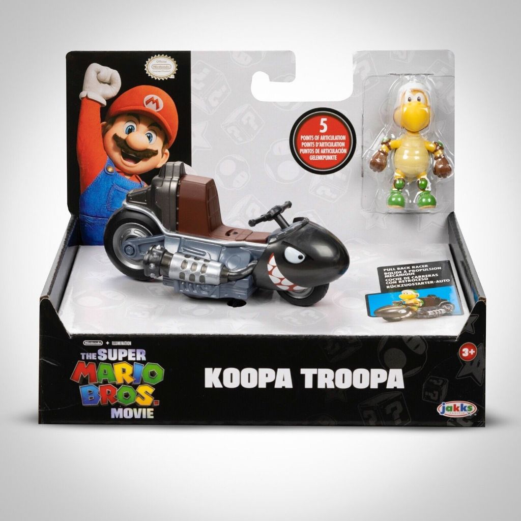 Jual Mainan Action Figure Super Mario Bros Movie Koopa Troopa Race ...