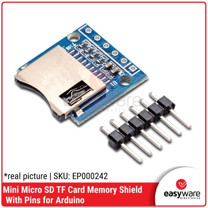 Jual Mini Micro SD Card Reader Module Mini MicroSD Module TF Card Mini ...