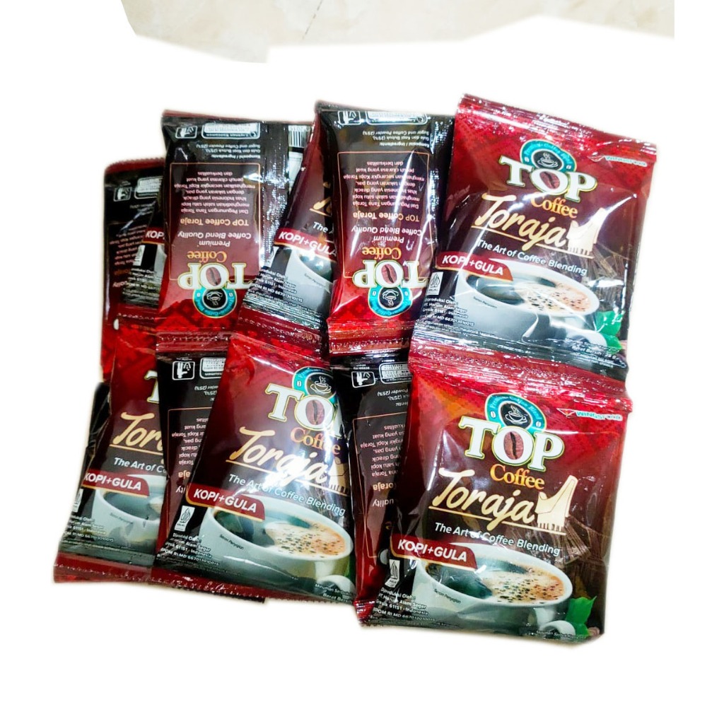 Jual kopi top toraja 2 in 1 [12pcs x 25grm] | Shopee Indonesia