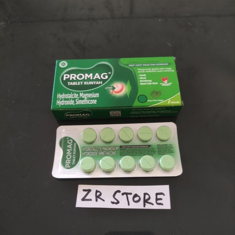 Jual PROMAG TABLET 1 strip isi 10 biji | Shopee Indonesia
