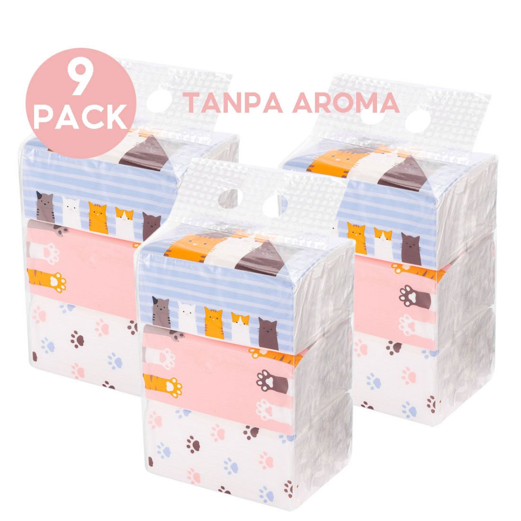 Jual MINISO Tissue Facial 3ply Pocket Tissue Tisu Wajah Lembut 8 Sheets ...