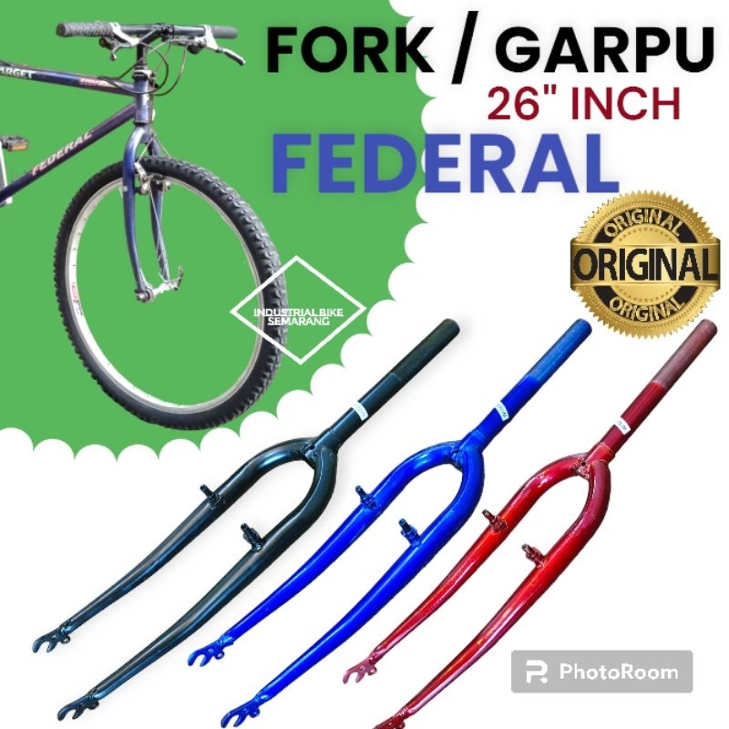Jual (PLATINUM) Fork Sepeda 26 inch Garpu Federal Standar MTB 26inc ...