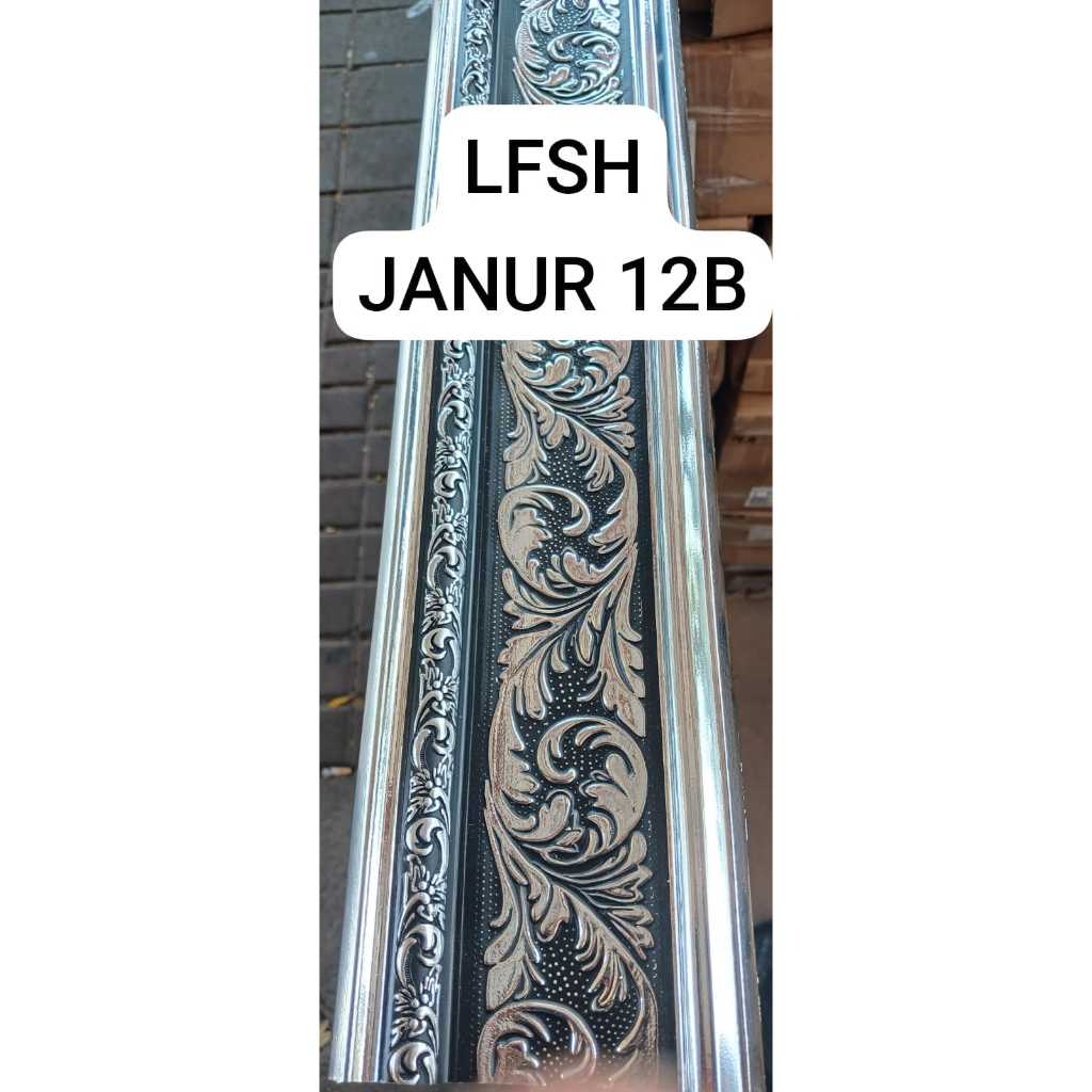 Jual Lis Plafon PVC Mewah / Lis Figura Lebar 12 cm Ukuran 400 cm x 12 ...