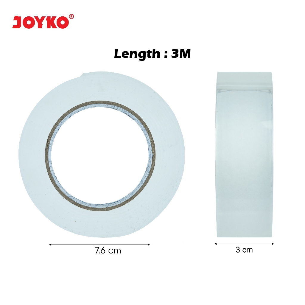 Jual Joyko Nano Double Sided Tape Pita Perekat Dua Sisi | Shopee Indonesia