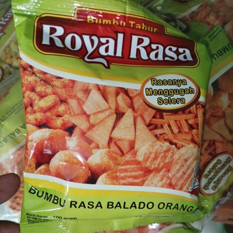 Jual royal rasa bumbu tabur all varian kemasan 100 gr | Shopee Indonesia