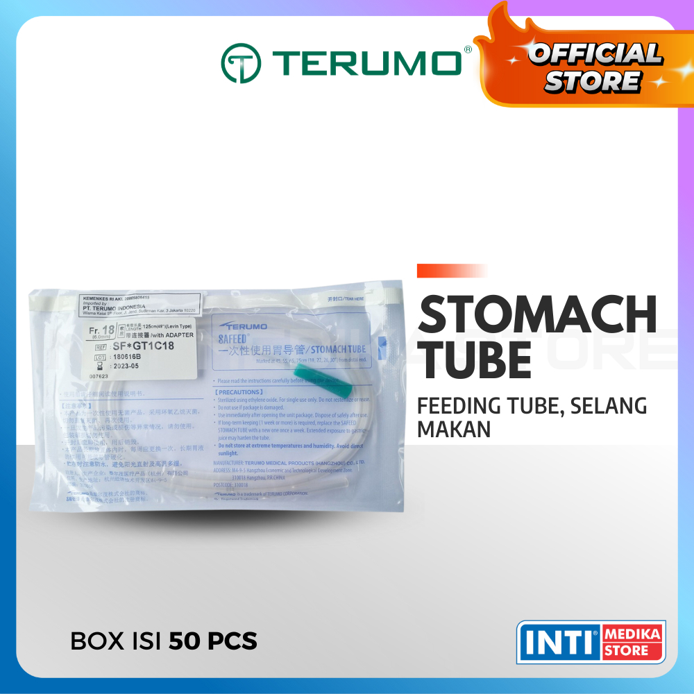 Jual TERUMO - Stomach Tube| Selang Perut | Selang Makan NGT | Feeding ...