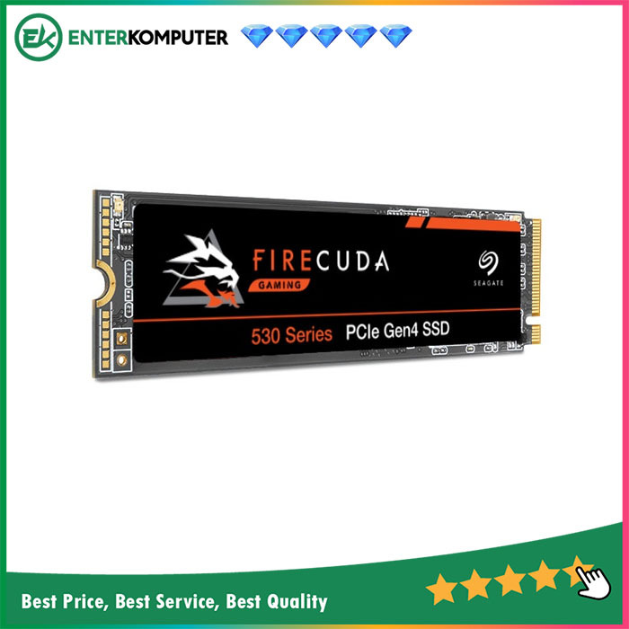 Jual Seagate FireCuda 530 Heatsink SSD 1TB M.2 PCIe Gen4 ×4 / SSD 1TB ...