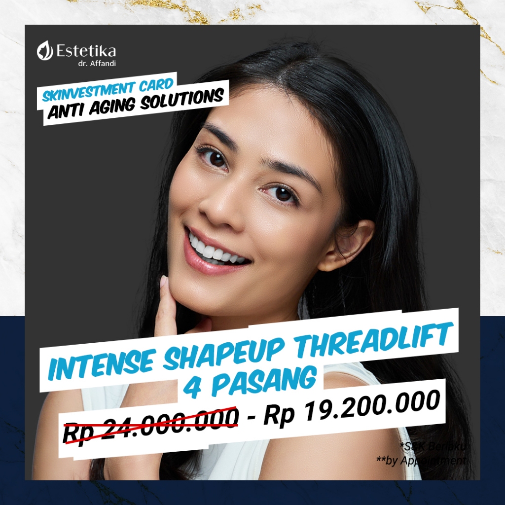 Jual Skinvestment Card Intense Shape Up Threadlift 4 Pasang - Estetika ...