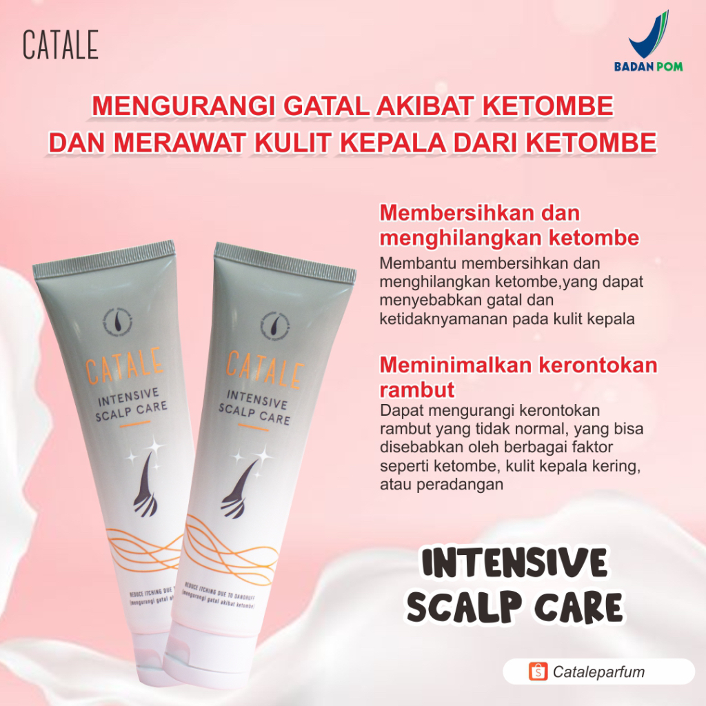 Jual CATALE Intensive Scalp Care | 150 gr Reduce Itching Due To ...
