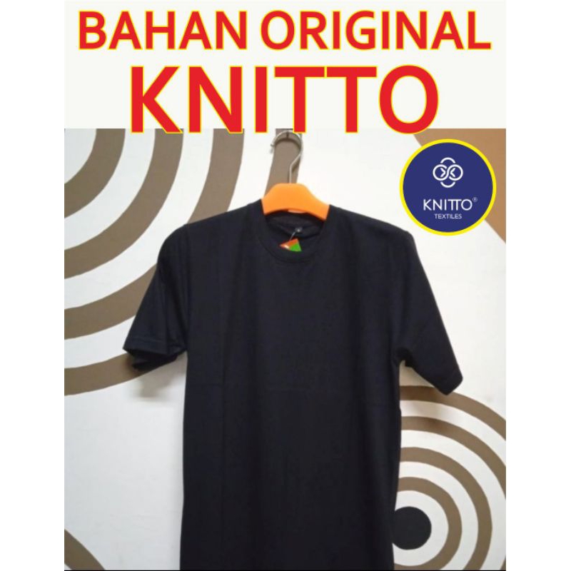 Jual BAHAN ASLI KNITTO BANDUNG KAOS POLOS COTTON COMBED 24S PREMIUM ...