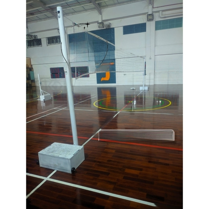 Jual Tiang Portable Badminton / Bulu Tangkis dengan Pemberat Besi Murah ...