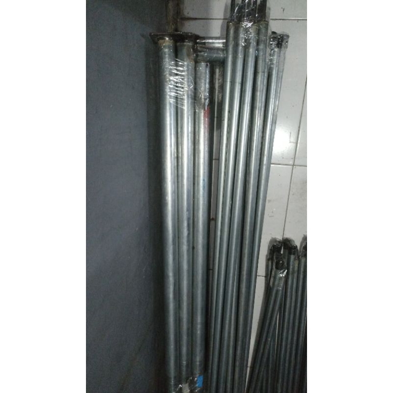 Jual tiang besi dan pasak tali pleton 6x4 biasa | Shopee Indonesia