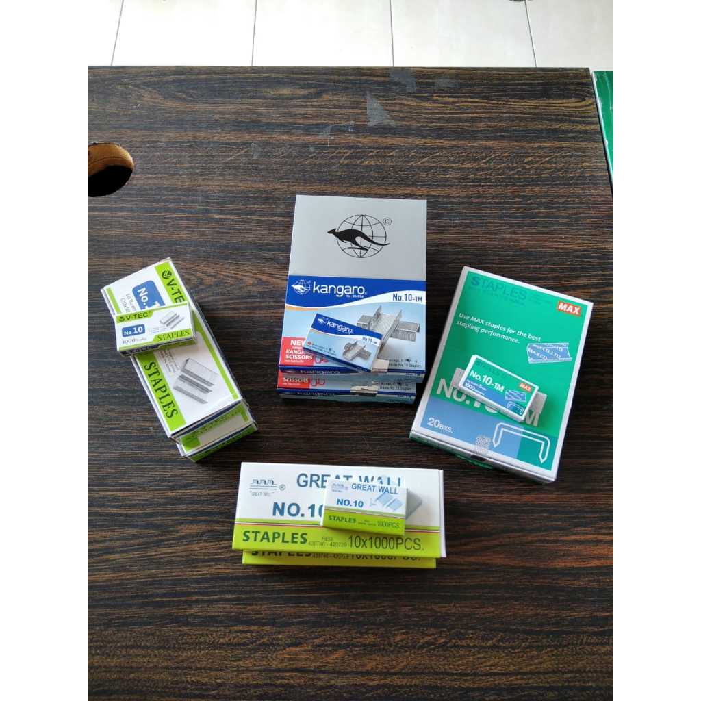 Jual ISI STAPLES KECIL ISI STAPLES NOMOR 10 | Shopee Indonesia