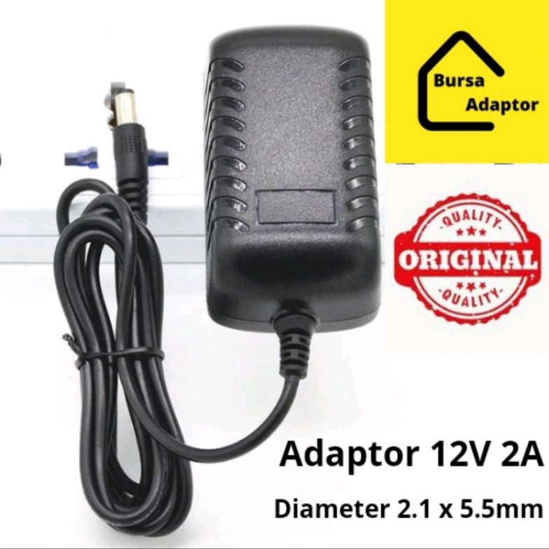 Jual Adaptor 12v 2a CCTV ROUTER | Shopee Indonesia