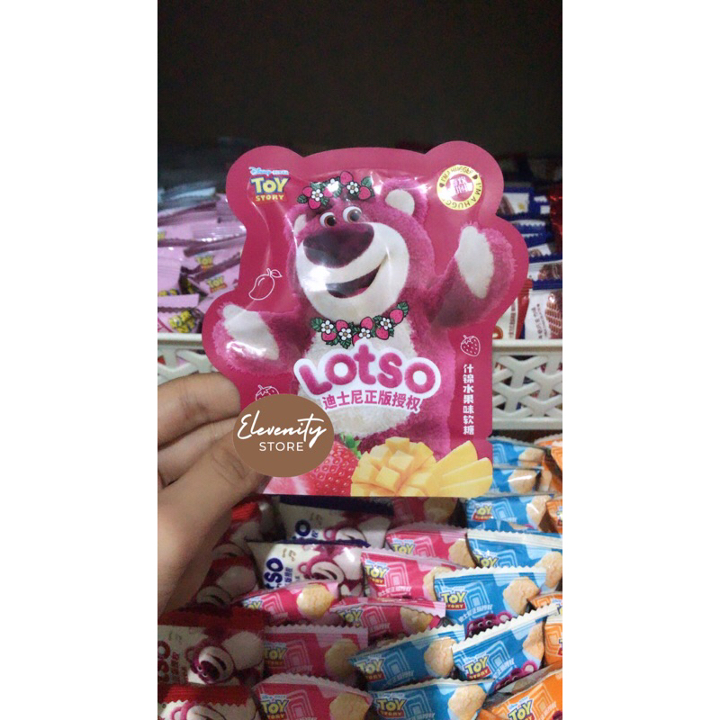 Jual Disney Pixar Toy Story Lotso Snack Mix Fruit Gummy Candy | Shopee ...