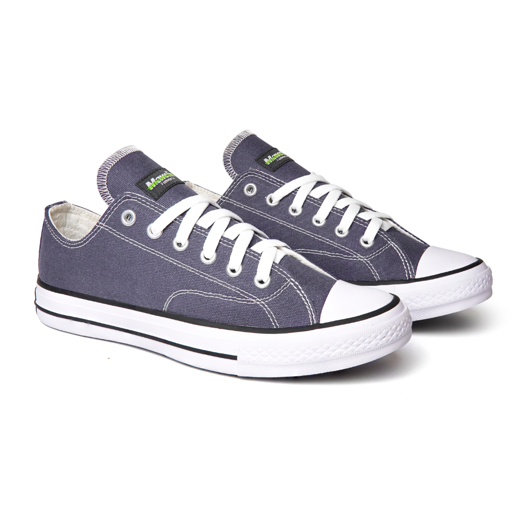 Jual Mavelin Basic Dizon Low Grey - Sepatu Sekolah Sneakers Casual ...