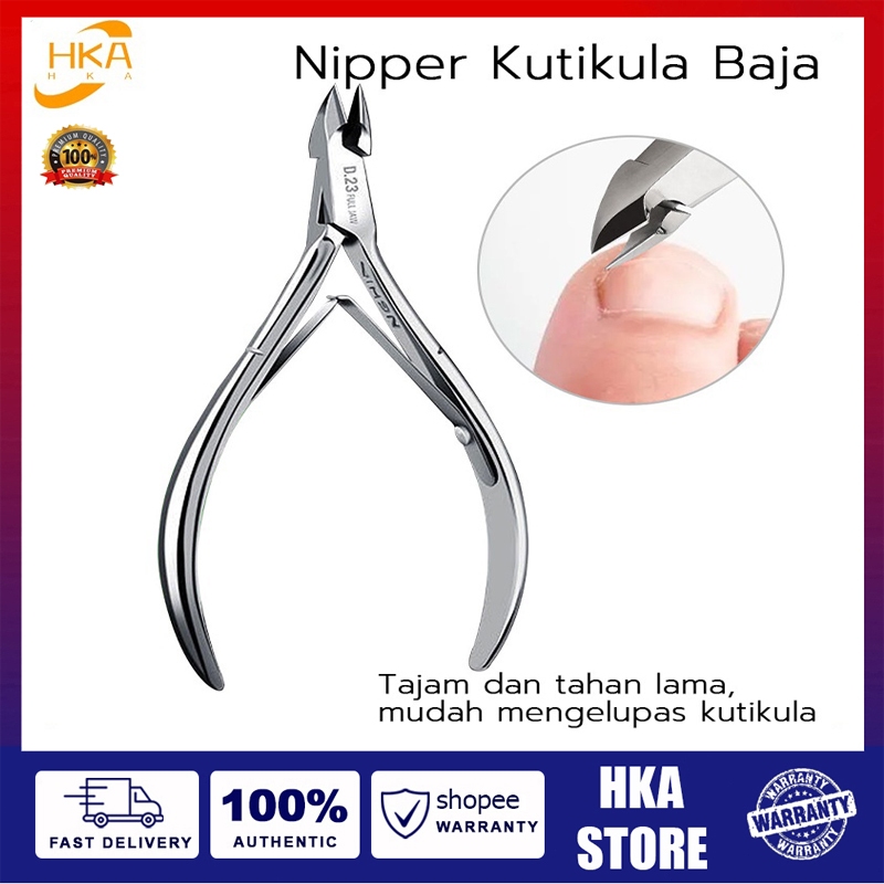 Jual Original NGHIA Cuticle Nipper Stainless Steel Kutikula Gunting ...