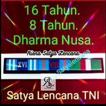 Jual Satya lencana TNI 16,8,Dharma Nusa model datar. | Shopee Indonesia