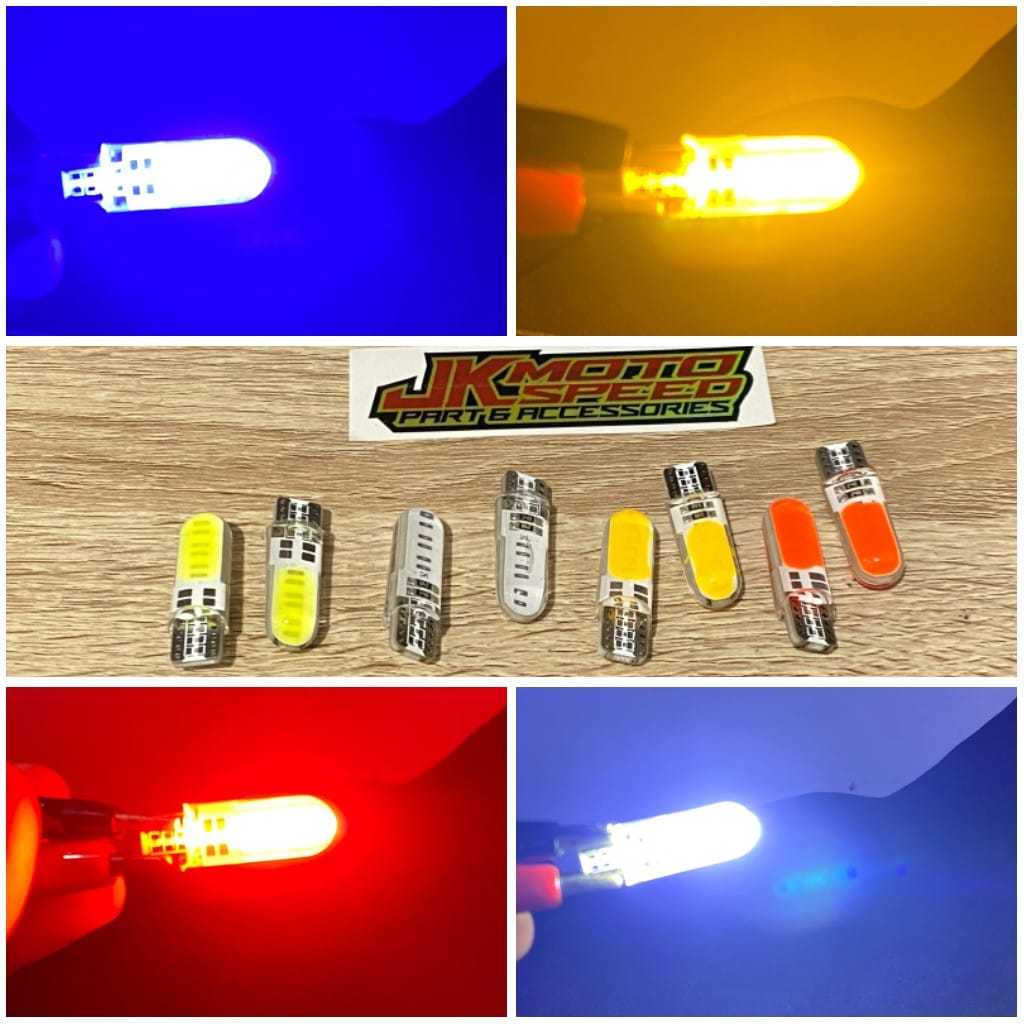 Jual Lampu LED T10 Gel Jelly Terang Plasma lampu senja sen rem plat ...