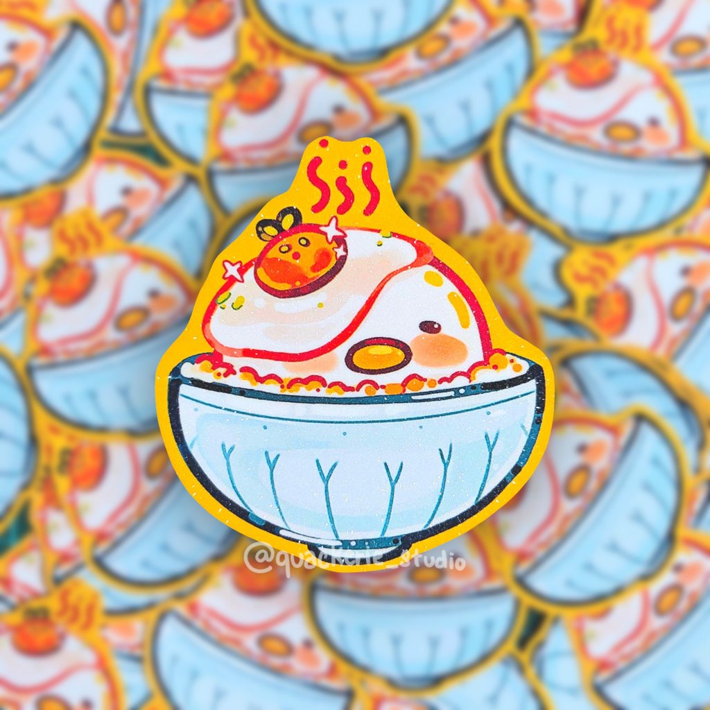 Jual [BACA DESKRIPSI!] Duck Rice Bowl - Original Sticker / Stiker ...