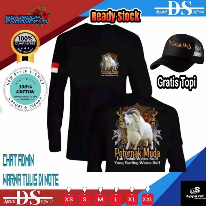 Jual KAOS PRIA PETERNAK MUDA PETERNAK KAMBING INDONESIA TAK PEDULI ... Jual KAOS PRIA PETERNAK MUDA PETERNAK KAMBING INDONESIA TAK PEDULI ...