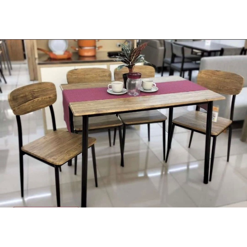 Jual Meja makan 4 Kursi minimalis | Shopee Indonesia