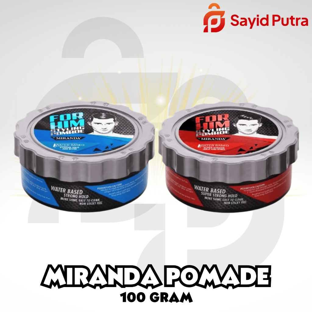 Jual MIRANDA HAIR STYLING POMADE 100G | Shopee Indonesia
