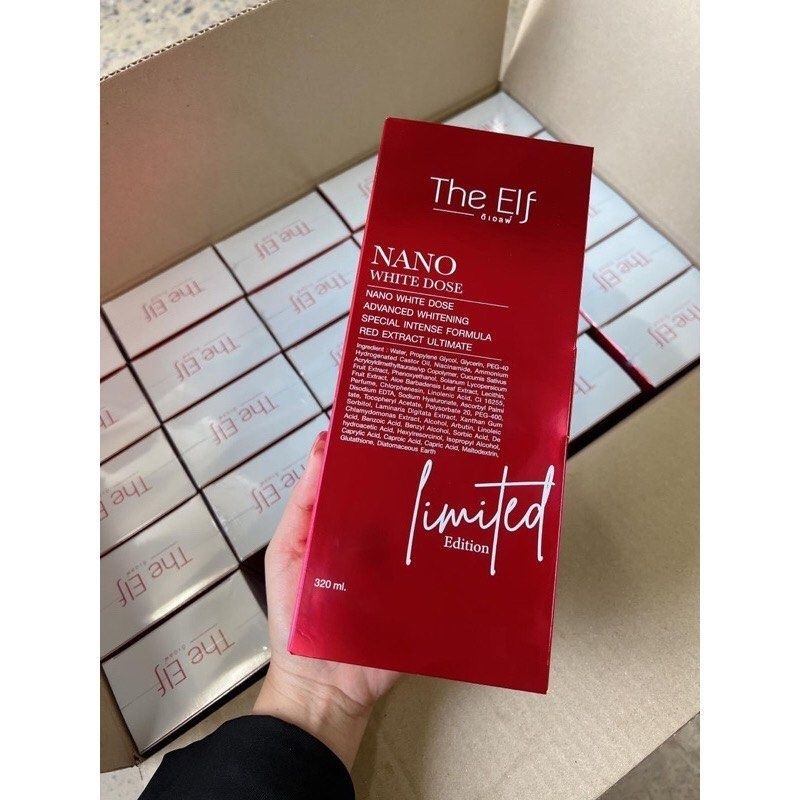 Jual the elf nano white dose limited edition | Shopee Indonesia