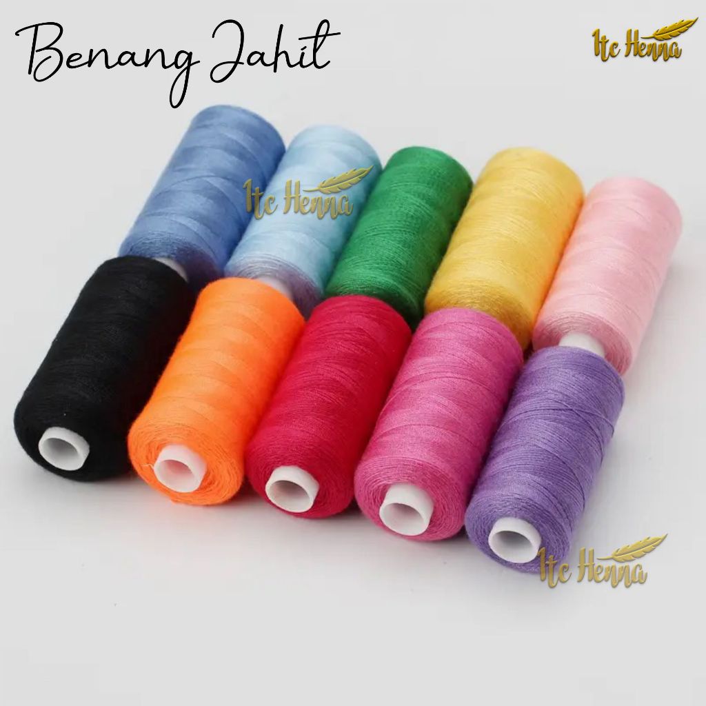 Jual 1 Set isi 12pcs Benang Jahit Tangan Butterfly Ukuran Besar 12 ...