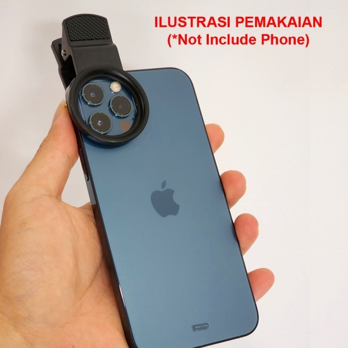 Jual Clip Adapter Filter Smartphone 37mm - Full Hole For Iphone 13 Pro ...