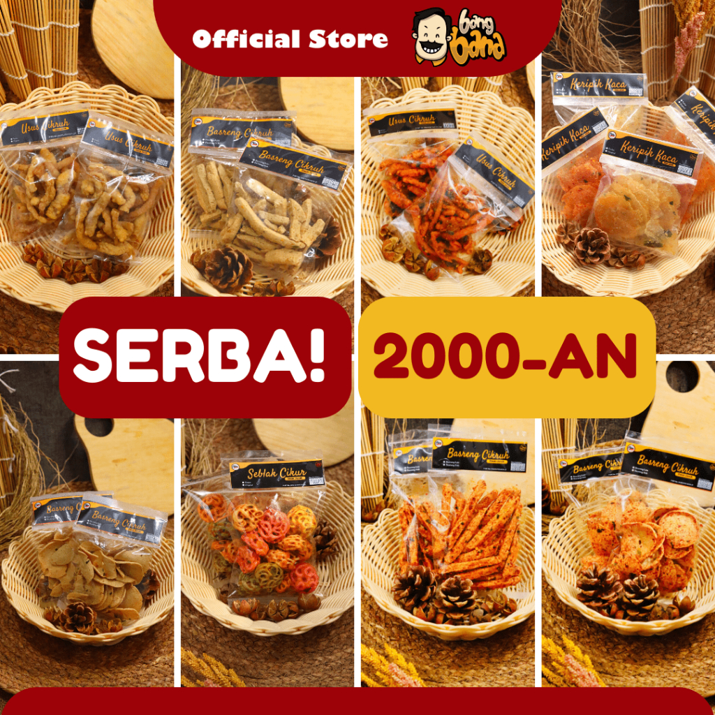 Jual Aneka Cemilan Keripik Pedas Basreng Kripik Usus Kripca Seblak ...