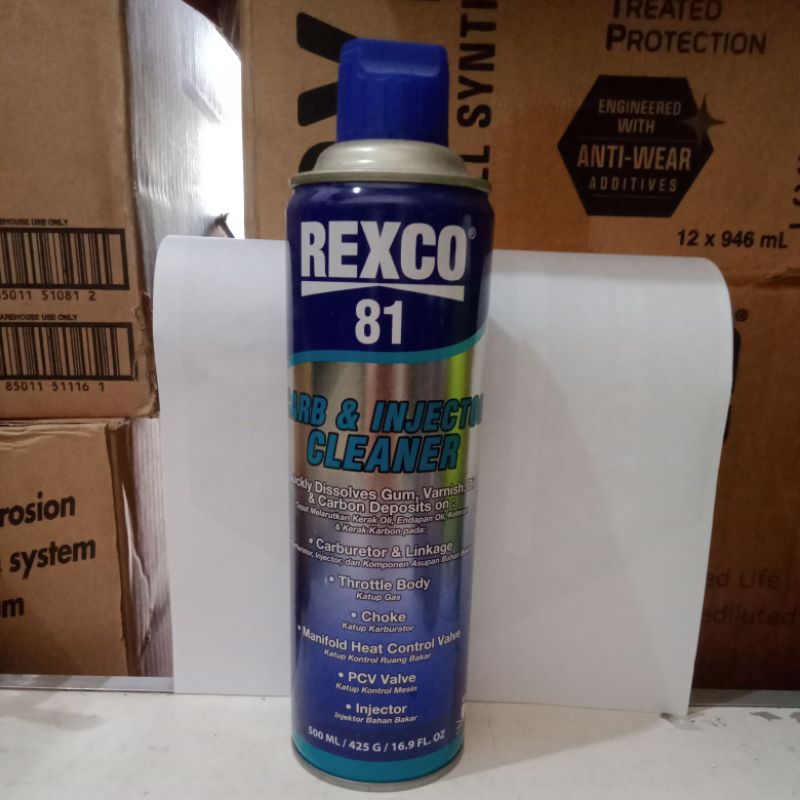 Jual Rexco 81 Carb & Injector Cleaner 500mL | Shopee Indonesia