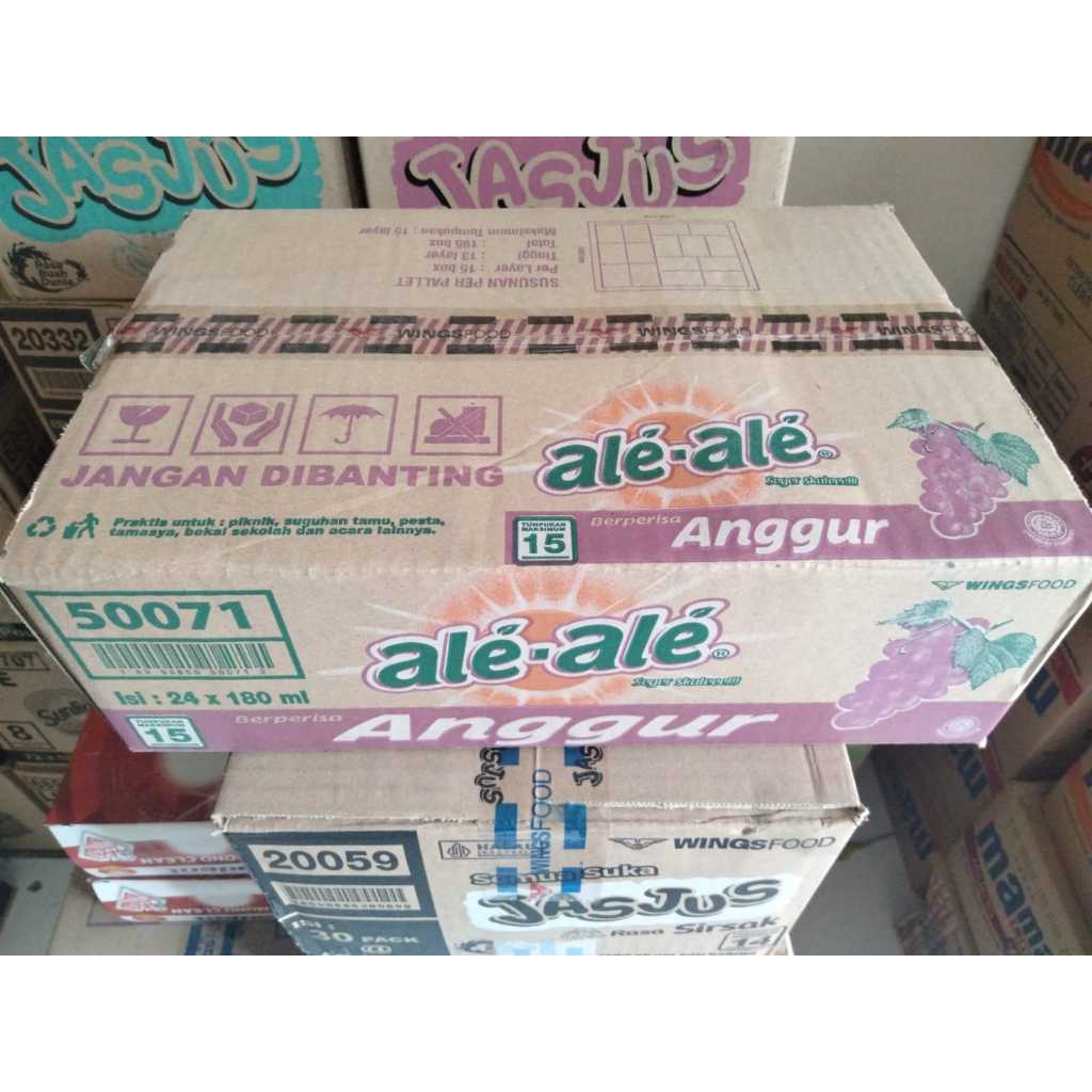 Jual Ale Ale anggur 1 Dus isi 24 pcs | Shopee Indonesia