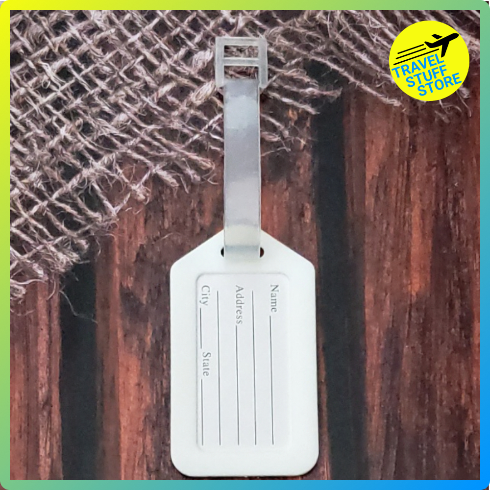 Jual Luggage tag termurah gantungan koper tas label nama name tag ...