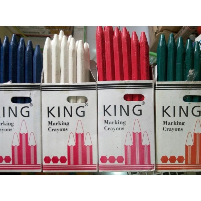 Jual Jual CRAYON KAYU DAN BESI SUPER STAR KING Marking Crayon Indonesia ...
