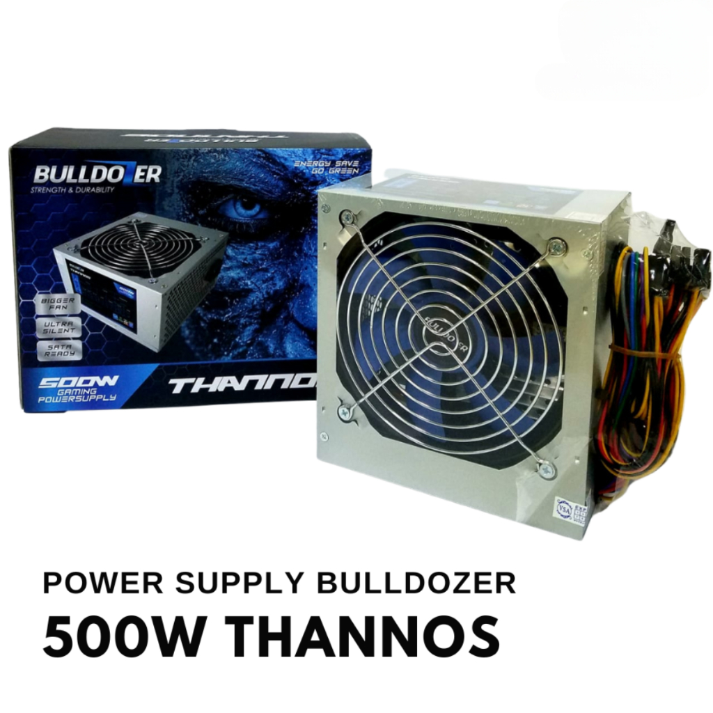 Jual Power Supply Bulldozer 500W PSU PC Komputer 500Watt Bulldozer ...