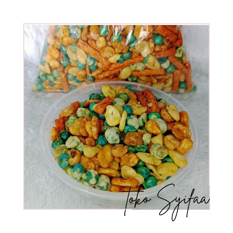 Jual [SNACK] Kacang Campur 250gr, 500gr / Kacang Mix 500gr | Shopee ...