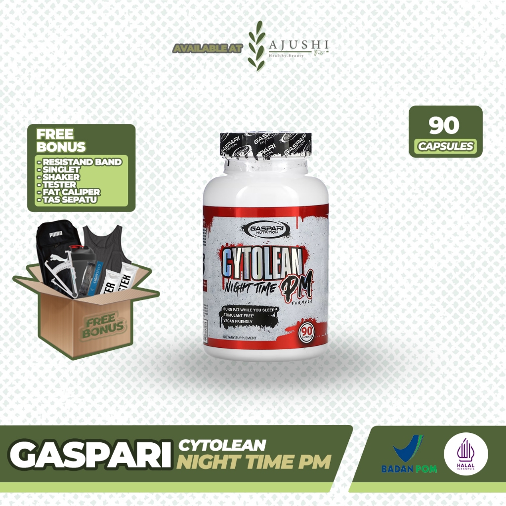 Jual Gaspari Cytolean Nighttime 90caps Fatburner Pembakar Lemak
